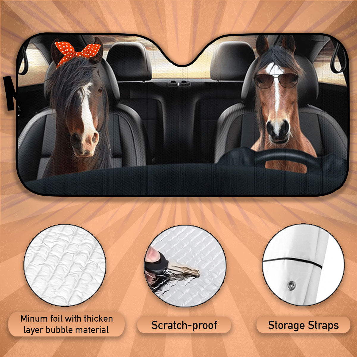 Fun Windshield Sun Shade